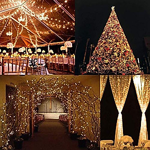 LIUPENGWEI 300 LED Curtain String Lights, USB Plug In Window Lights, 3m X 3m 8 Modes Remote Control Fairy Light Waterproof LED Copper String Lights For Outdoor Indoor Wedding Christmas Party Garden Be