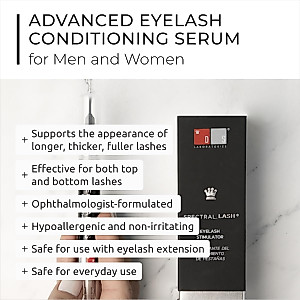 DS Laboratories Spectral.LASH Eyelash Growth Serum - Lash Serum for Eyelash Growth and Thickness, Eye Lash Growth Serum, Eyelash Conditioner, Eyelash Serum to Grow Lashes, Safe for Eyelash Extensions