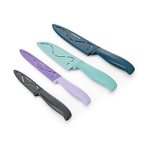 Farberware Chef Knife Set, 4 Piece, Multicolored