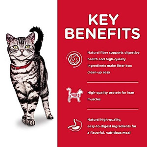 Hill's Science Diet Dry Cat Food, Adult, Indoor, Chicken Recipe, 3.5 lb. Bag