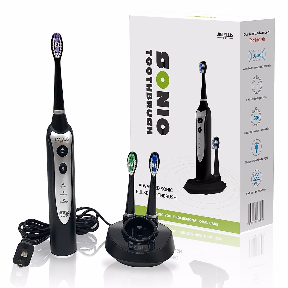 Dentist Designed, Sold, and Guaranteed. Oral Care Club by Dr Jim Ellis. Superior Sonic Cleaning for a Superior Smile.