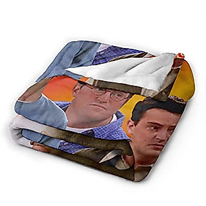 Friends Tv Show Blanket Chandler Bing – Friends Tv Show Blanket The Blanket Fade Resistant Cute Throw Blanket for Travel Sofa Bed Dormitory 60x50In