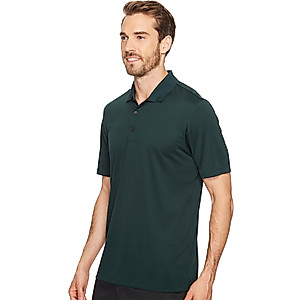 adidas Golf Boys Performance Polo, Green Night, Small