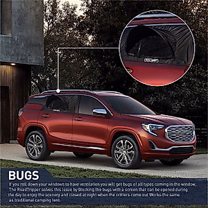 SUV Tent Car Camping Tent Tent Works as Vent, Bug Guard and Sun Screen Canopy - Great Car Camping Accessory
