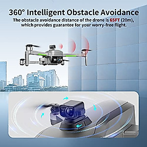 Tucok 193MAX2S Drone with Camera for Adults,4KM Video Transmission,3-Axis Gimbal GPS Drone with 4K EIS Camera, 5G FPV RC Quadcopter with Brushless Motor,Obstacle Avoidance,Auto Return Home,Follow Me