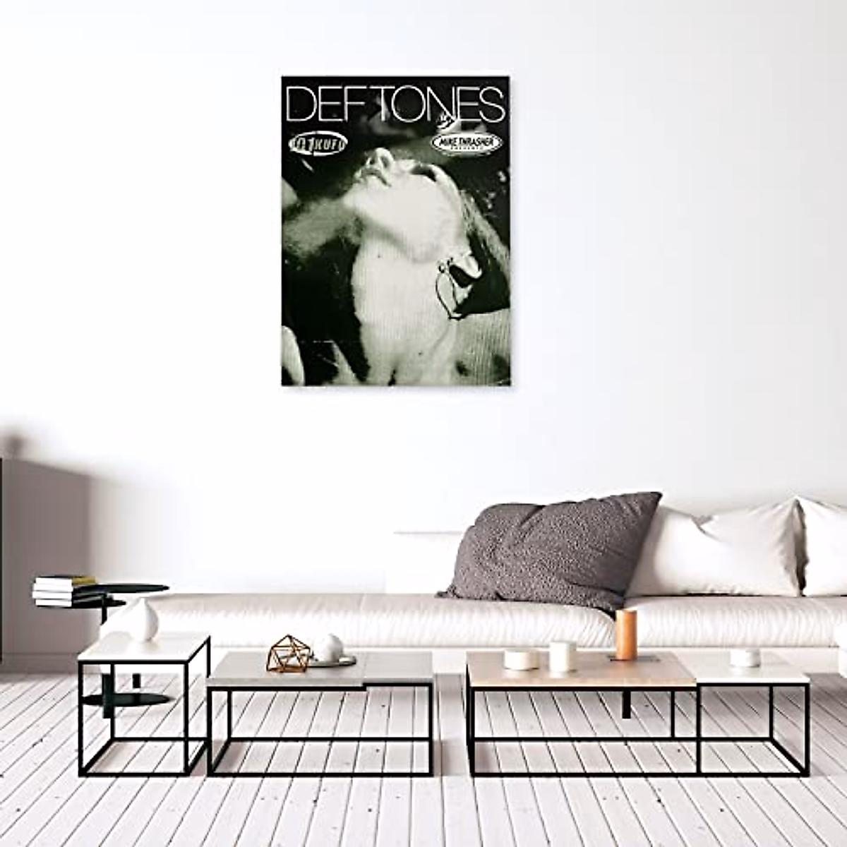 Poster Art Painting, Def tones Canvas Print for Living Room, Bedroom, Dorm, Home, Office Wall Decoration 12 x 18 Inch