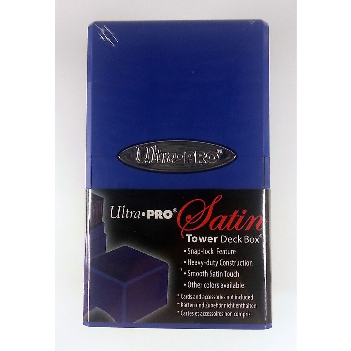 Bright Yellow Satin Tower Deck Box