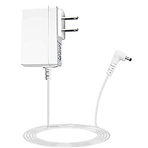 Power Cord for VTech DM221 DM221-2 DM223 DM251(Parent & Baby Units) Sound Audio Baby Monitor Charger Power Adapter UL Listed, More with DM111 DM112 DM222 DM271 (Parent Unit ONLY), DC 6.0V 6.6ft White