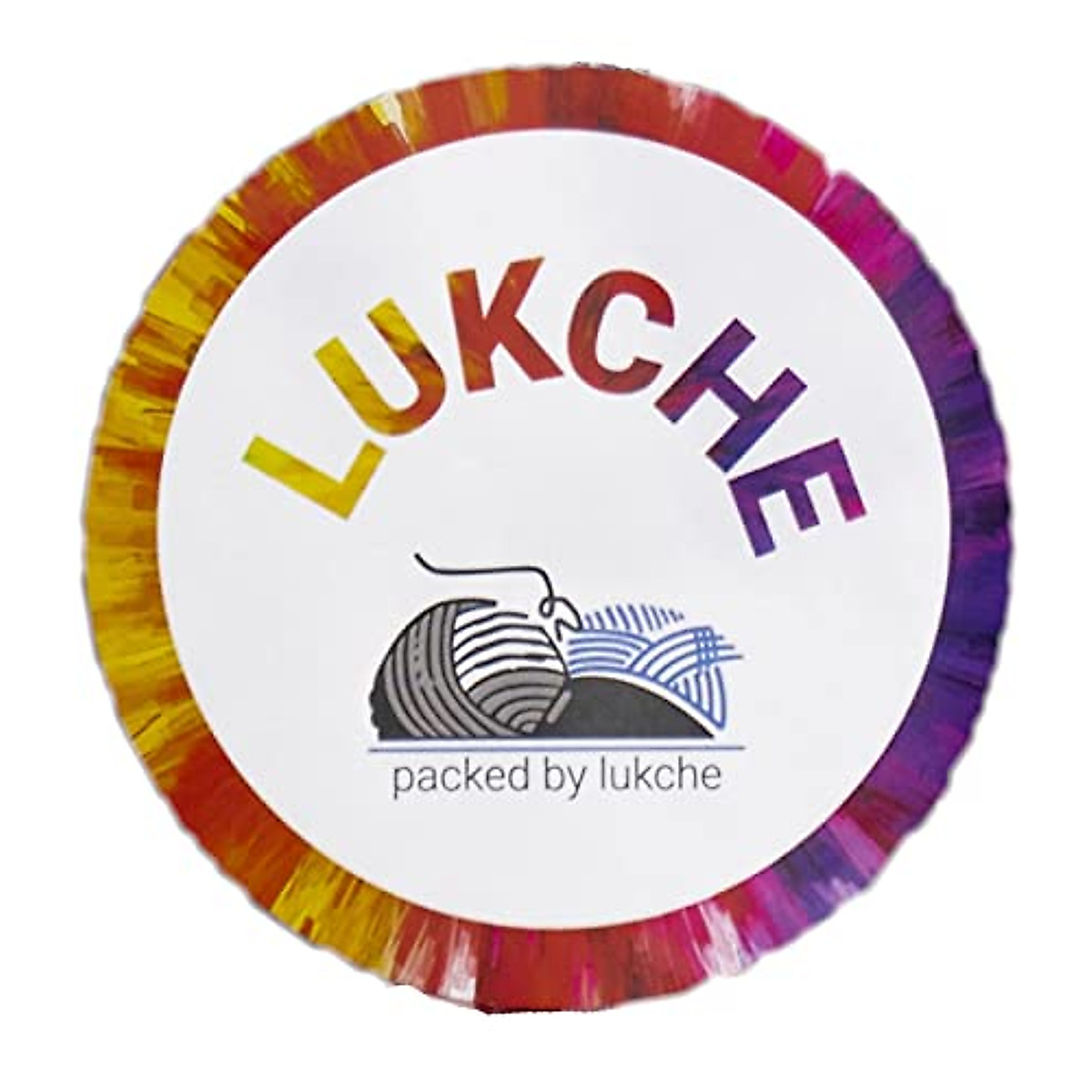 Ice Yarns Picasso Rainbow (3-Piece Pack) Blue, Purple, Green, Yellow, Orange, Pink Fuzzy with Subtle Sheen Yarn 44% Acrylic, 56% Polyester (3x1.76 Oz),(3x125 yds)