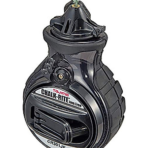 TAJIMA Chalk Box - Chalk-Rite Jam Free Snap-Line with Extra Bold 1mm Chalk Line & Five Gear Quick Retrieval - CR301JF (Pack of 2)