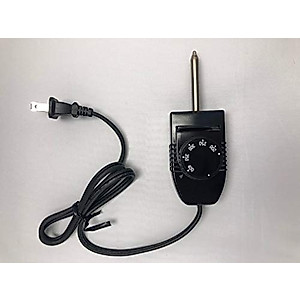 Generic Presto Alternative Adjustable Thermostat Probe Control Cord for Electric Skillet Cord Replacement for Multiple skillets, P500C