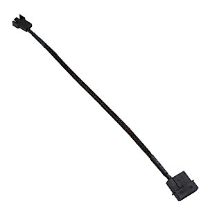 OPSFALCON 2 Pack 4-Pin (Actual 2-Pin) Molex to 3 Pin 12V PC Case Fan Power Adapter Cable, 3-Pin or 4-Pin (PWM Connector) to Molex Computer Case Fan Power Adapter Cable