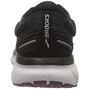 Brooks Women's Trace Neutral Running Shoe - Ebony/Black/Wood Violet - 11.5