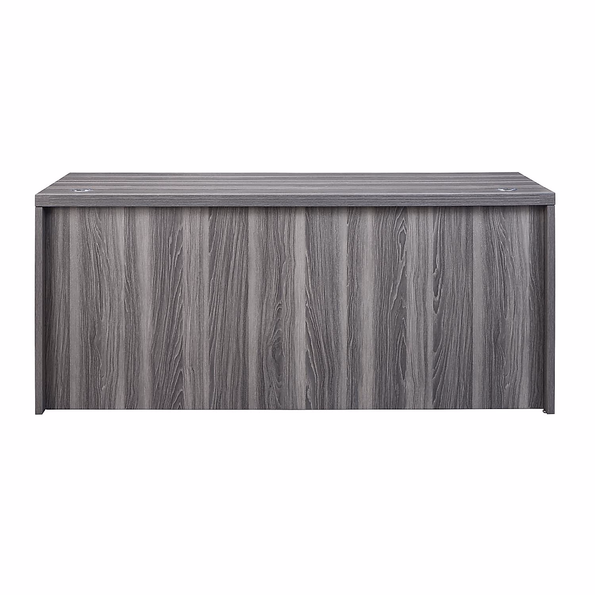 Mayline ARD7236LGS Aberdeen 72"W x 36"D Straight Front Rectangle Desk, Gray Steel Tf