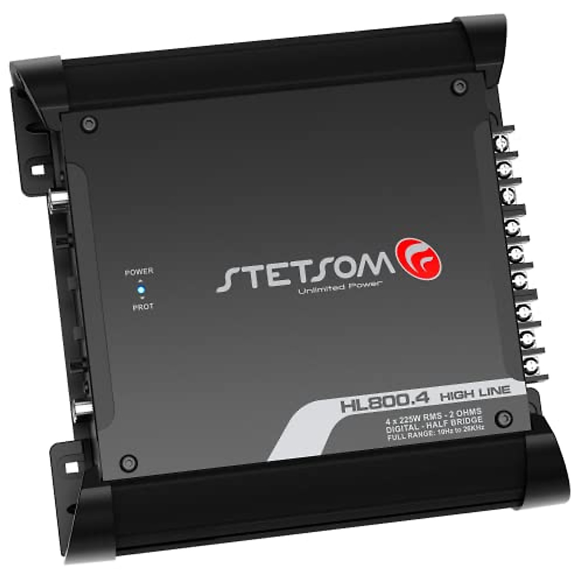 Stetsom HL 800.4 2 Ohms 4 Channel 800 Watts Class D Full Range Amplifier