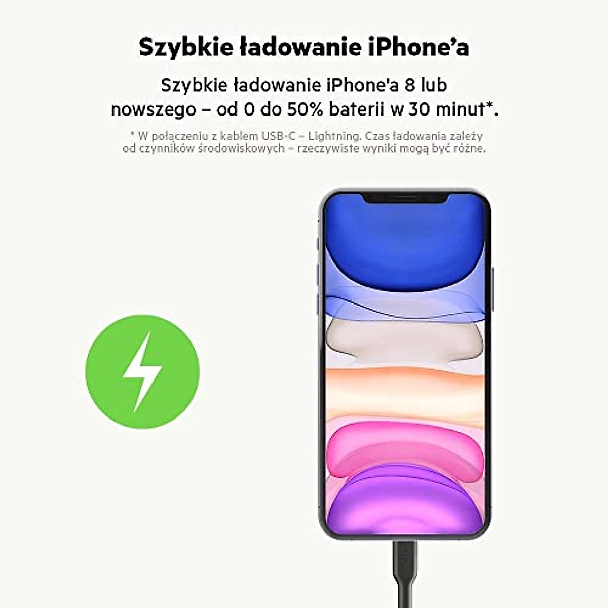 Belkin 20 Watt USB C Car Charger with Fast Charging for Apple iPhone 14, 14 Pro, 14 Pro Max, iPhone 13, 13 Pro, 13 Pro Max, iPad Pro Samsung Galaxy S22 Ultra & More (Cable Not Included) - Black