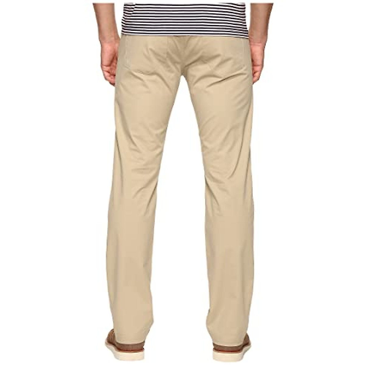 Calvin Klein Men's Stretch Sateen Casual Pants Classic Khaki 30W x 30L