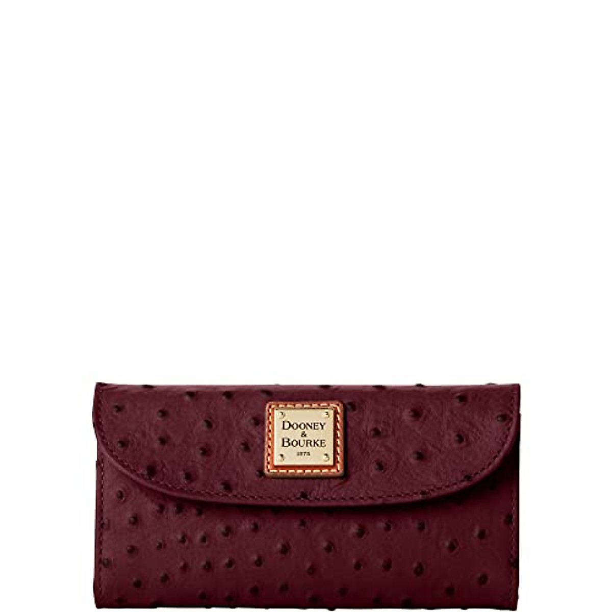 Dooney & Bourke Ostrich Continental Clutch Wallet