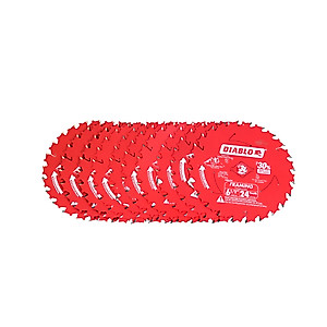 Freud D0624A 6‑1/2 in. x 24‑Tooth Tracking Point Wood Framing Saw Blade, Carbide