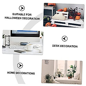 HANABASS Flower Pot Statue Flower Figurine Ceramic Cow Holder Oddish Succulent Bonsai with Vase Indoor and Elephant Air Planting Cute Center Desktop Tabletop Decoration Cartoon Decors Planting Pots