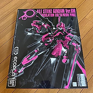 Bandai spirits 1/100 MG GAT-X105 Yale Strike Gundam Ver.RM (Recirculation Color / Neon Pink)