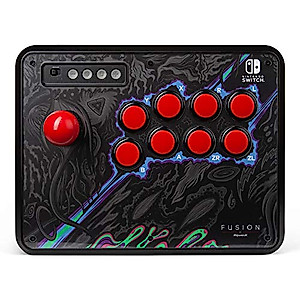 PowerA Fusion Wireless Arcade Stick for Nintendo Switch, Lite, Fight Stick, Gamepad, Game Controller, Bluetooth Controller, AA - Nintendo Switch