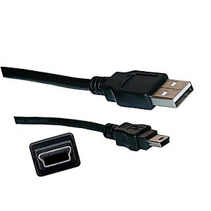 ANRANK UC2092AK USB Sync Data Charger Cable Cord for Tomtom XL XXL N14644 GO 920 930 720 GPS, Black