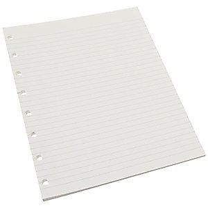 Filofax Notebooks A5 Ruled Journal Refill, Movable, 8 1/4 x 5 13/16 inches, 32 Cream Sheets Fits Filofax Refillable A5 (B152008U)