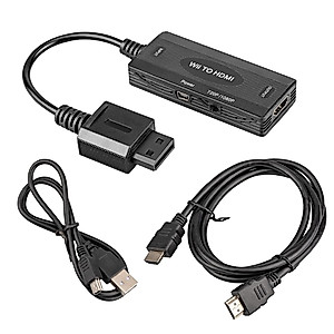 RGEEK Wii Hdmi Adapter 1080p Wii to Hdmi with High Speed HDMI Cable Support for All Wii Display Modes