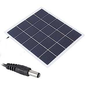 Filmena Romantic PresentSolar Panel Solar, Solar Panel Module 4W 5V Portable Outdoor Solar Battery Panel, 3.7V Battery Garden Light Solar Laminated Board, for Exploring Outdoor Camping