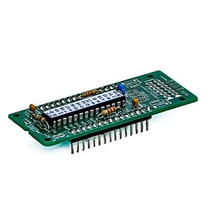 I2C / UART Smart I/O GPIO and Analog Expander for Arduino (Serial Wombat 18AB, Unassembled Kit, 2 Pack, Black Label)