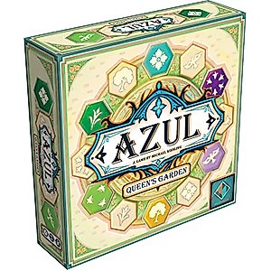 Azul Queen's Garden Board Game - Create a Royal Paradise! Mosaic Tile Placement Strategy Game for Kids and Adults, Ages 10+, 2-4 Players, 45-60 Minute Playtime, Made by Plan B Games