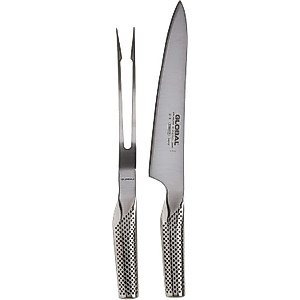 Global G-313, Classic 2pc Carving Set, Stainless Steel