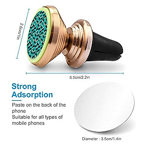 Sushi Pattern Super Strong Magnet Car Phone Holder Mount Air Vent Compatible with All Smart Phones and Tablets
