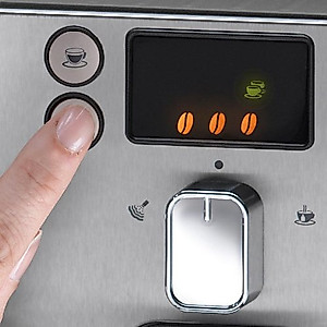 Gaggia Brera Super-Automatic Espresso Machine, Small, 40 fluid ounces, Silver