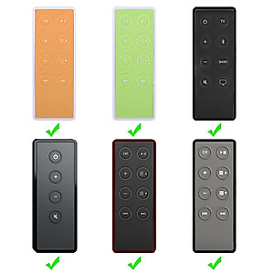 CHUNGHOP Protective Silicone Remote Case Compatible with Bose Solo 5 10 15 Series ii TV, for Bose Solo Cinemate Series II IIGS 1SR 10 & 15 Remote Anti-Slip, Shockproof(Glow in Dark Blue)