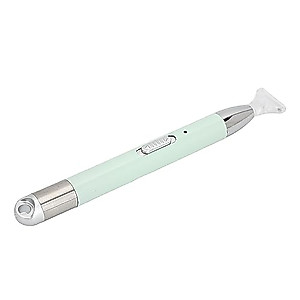 Luminous Rhinestone Painting Pen Ergonomic Rechargeable Embroidery Bead Picker Tool with 6 Heads Green