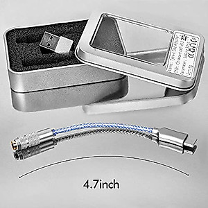 Girftu USB C to 3.5mm Adapter CX31993 Earbuds CX-PRO DAC Headphone Amp with 3.5mm Output SNR128dB PCM 32b/384kHz for Android Windows Phone Call and Line Control