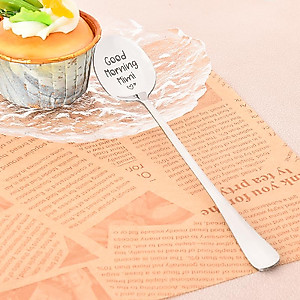 Mimi Grandma Birthday Mothers Day Gifts for Grandmother Good Morning Mimi Spoon for Granny Grammy Retirement Gifts for Gigi Mimi Tea Coffee Lovers Gift for Nana Grandmother Best Mimi Gifts for Women