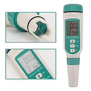 Smart Sensor AR8012 Electronic Salinity Meter Portable Digital Salinity Meter with LCD Display