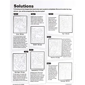 MindWare Extreme Dot to Dot Animals Book Puzzles Range from 300 to over 1,400 Dots Features 8 2-Page Spreads