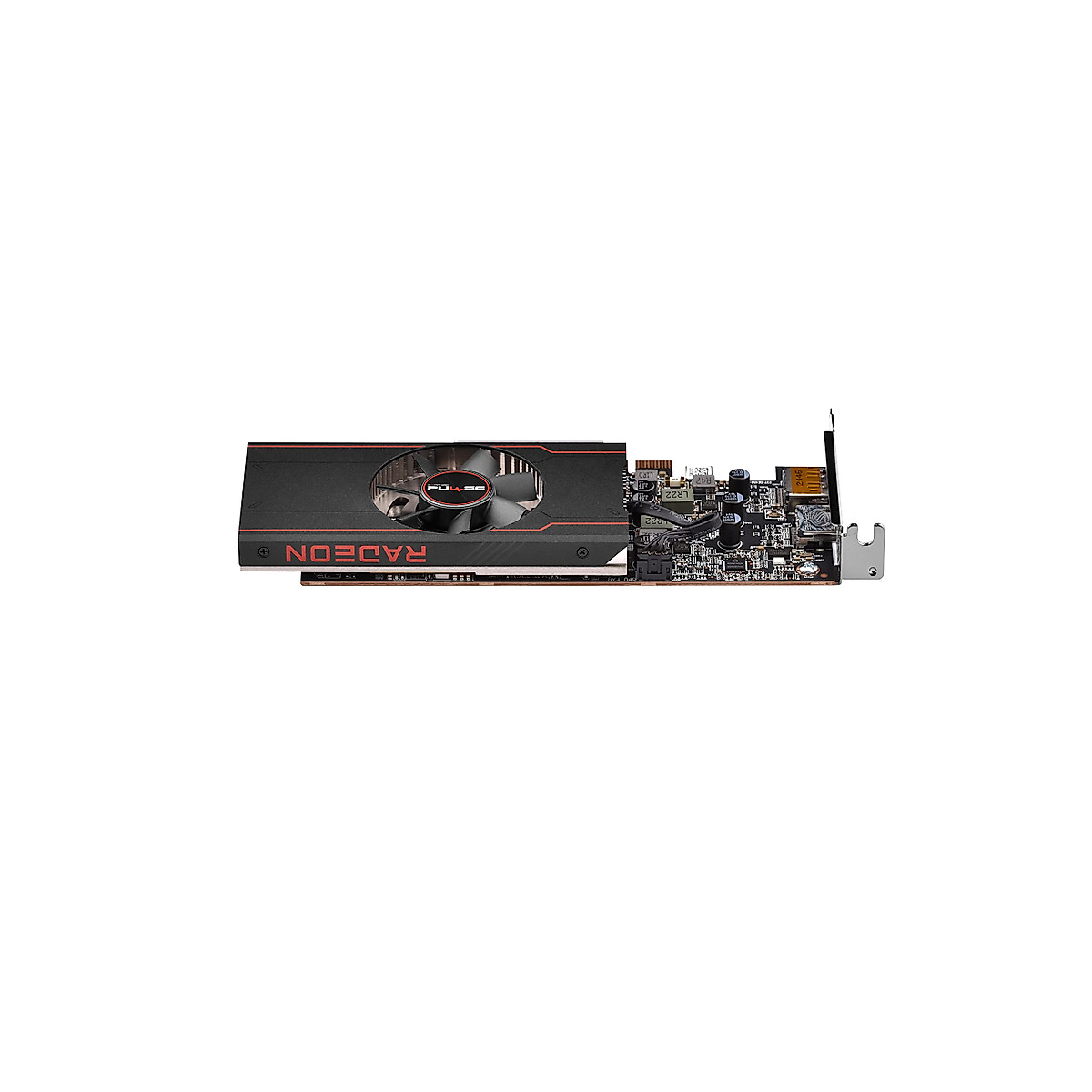 Sapphire 11315-01-20G Pulse AMD Radeon RX 6400 Low Profile Gaming Graphics Card with 4GB GDDR6, AMD RDNA 2, Black