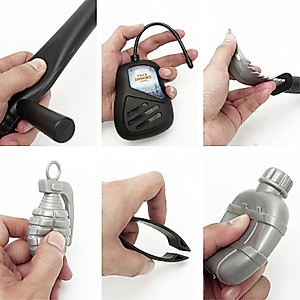 16 Pcs Police Pretend Play Toys,Police Role Play Kit for Halloween Dress Up Party,Cop Toy Set,Boys and Girls Role-Playing Toys,Police Toys Set for Birthday Party Gift