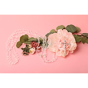 The Heart Shaped Wedding Lazo - Lazo de Bodas Handcrafted Wedding Lasso - Lasso de Bodas. Made with heart shaped crystals and a variety of crystal beads