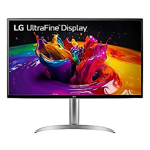 LG Ultrafine Monitor (32UQ750) – 31.5 inch UHD 4K HDR Monitor, HDR10, 144Hz from HDMI 2.1, USB Type-C (PD 65W), AMD FreeSync, Maxxaudio, White