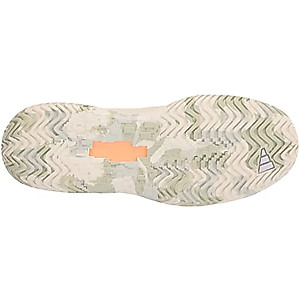 adidas Women's SoleMatch Control Tennis Shoe, White/Mint Ton/Orbit Grey, 9.5