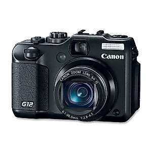 Canon G12 10 MP Digital Camera with 5x Optical Image Stabilized Zoom and 2.8 Inch Vari-Angle LCD