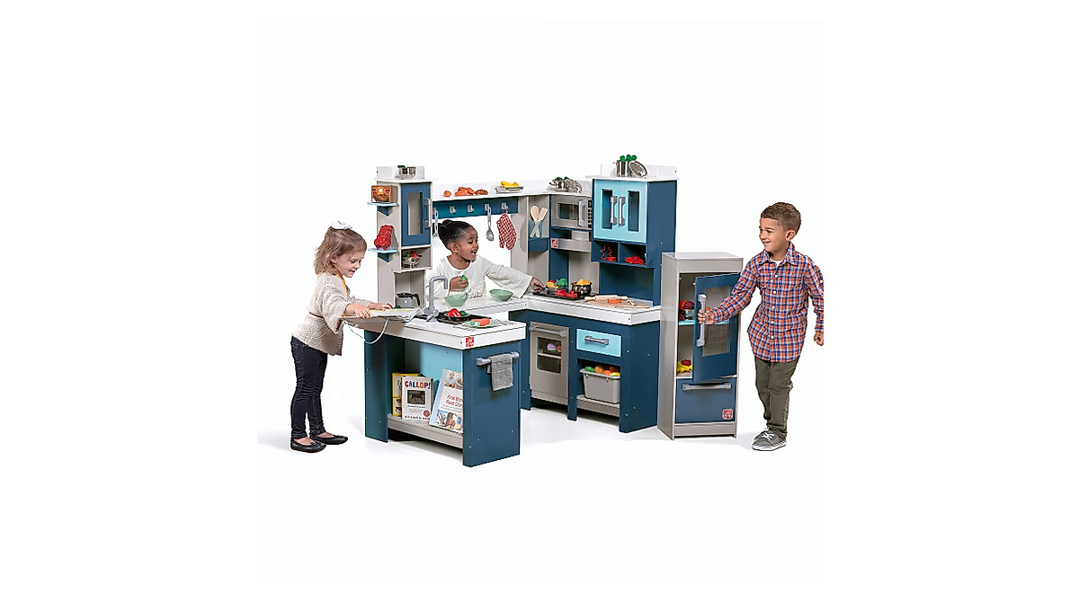 Step2 Grand Walk-In Kitchen Set - Fun & Learning for Kids