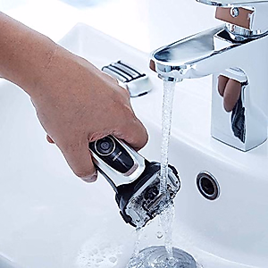 Panasonic ARC5 Electric Razor for Men with Pop-Up Trimmer, Wet/Dry 5-Blade Electric Shaver with Intelligent Shave Sensor and Multi-Flex Pivoting Head – ES-LV65-S (Silver)