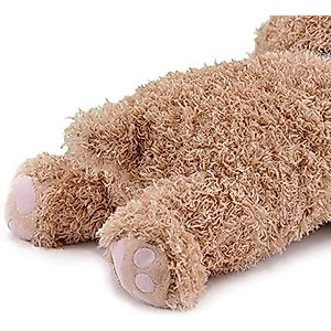 Moonovator - Stuffed Golden Doodle Dog Plush Animal Soft Toy, Cute, Cuddly, Gift for Kids and Those Who Love Plush Toys, 11 inches (Light Brown in Color)